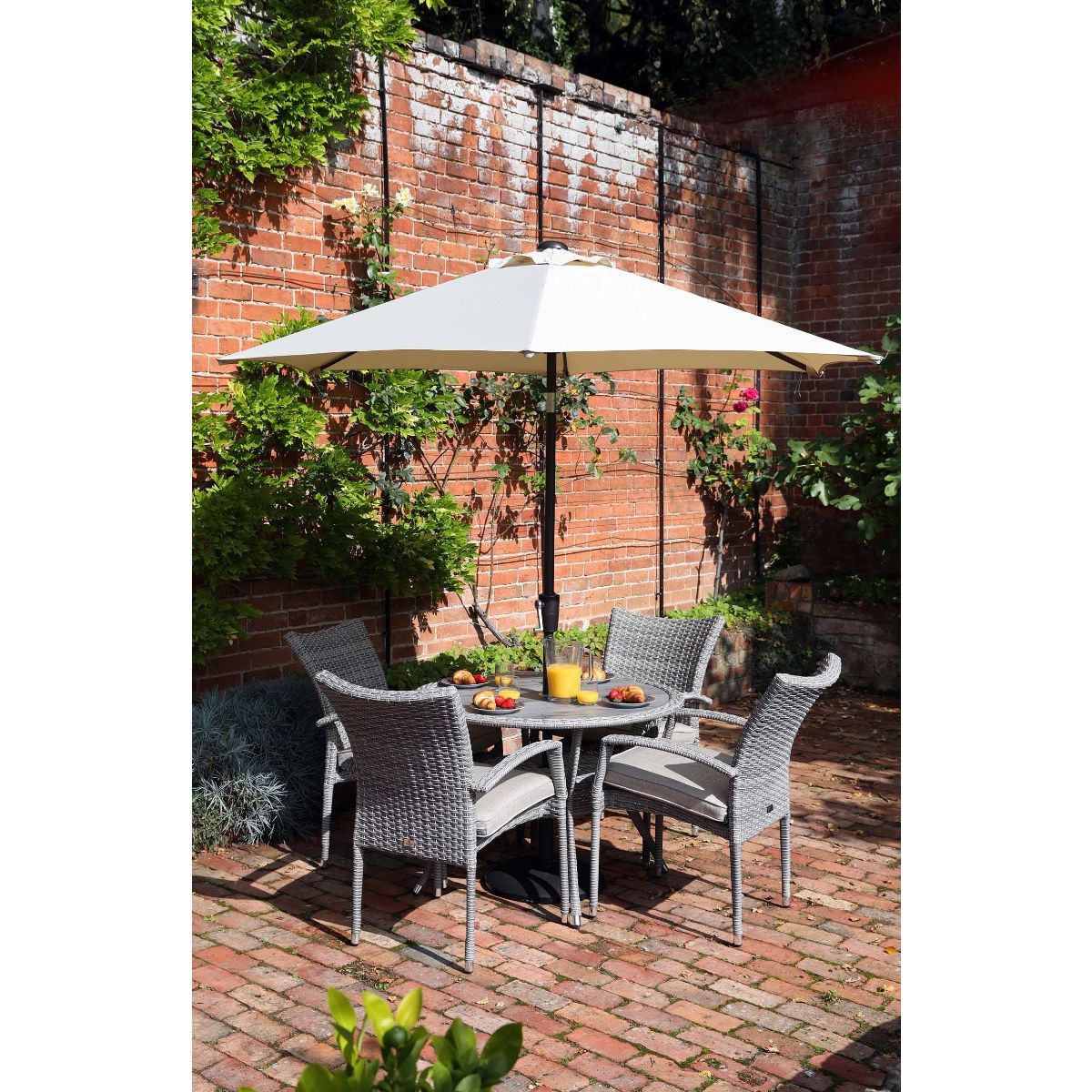 Athena Four Seat Dining Set