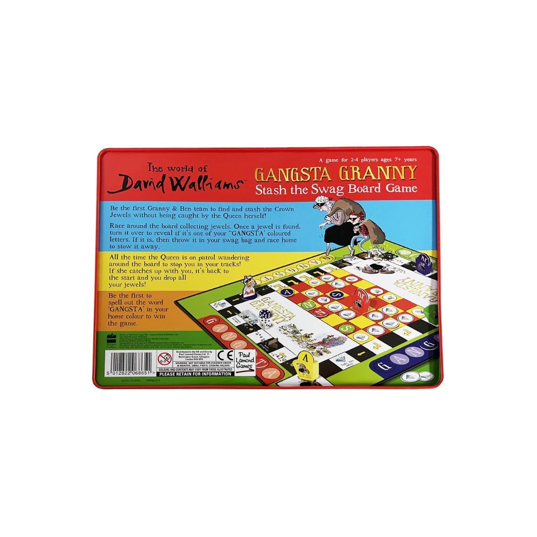 David Walliams Gangsta Granny Board Game