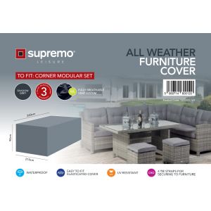 Athena Corner Modular Dining Set